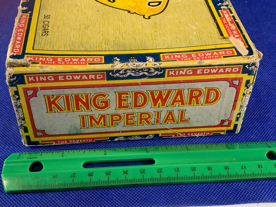 King Edward Imperial Cigar Box Good Condition - Etsy