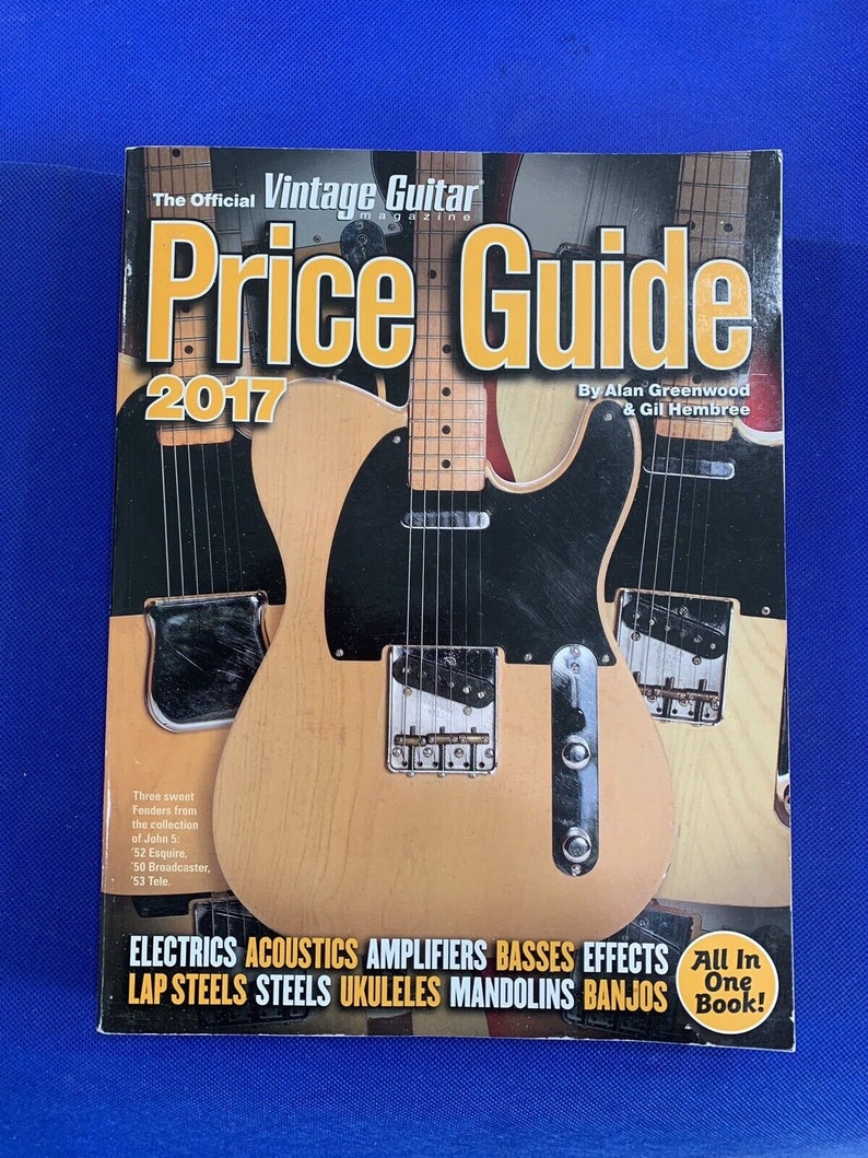 The Official Vintage Guitar Magazine - Price Guide - SC - 2017 - VG ...