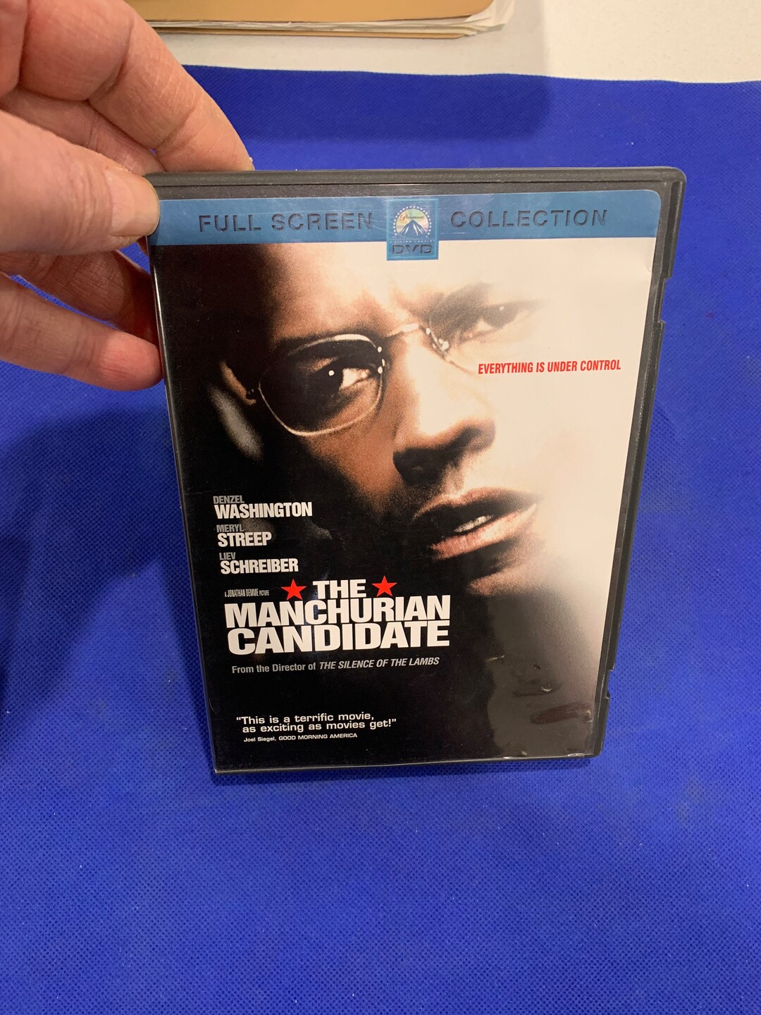 The Manchurian Candidate Denzel Washington Very Good Condition - Etsy