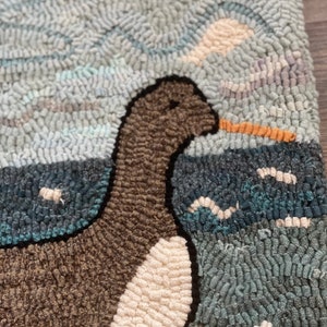Hooked Rug Pattern on Linen, Shore Birds, 32 X 18 Inches - Etsy