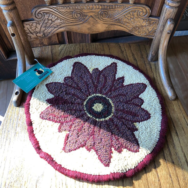 Hooked Chair Pads - Etsy