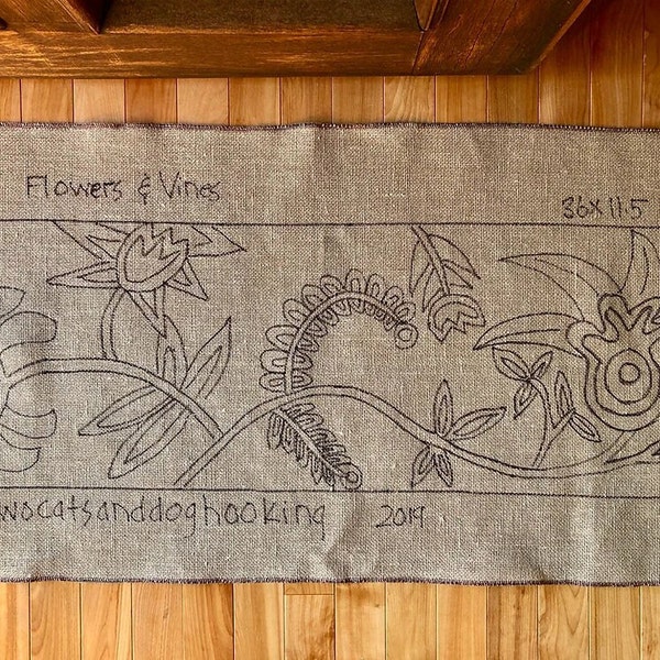 Rug Hooking Patterns - Etsy