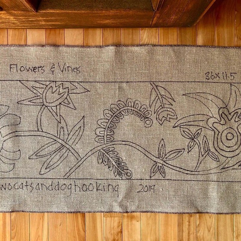 Rug Hooking Patterns - Etsy