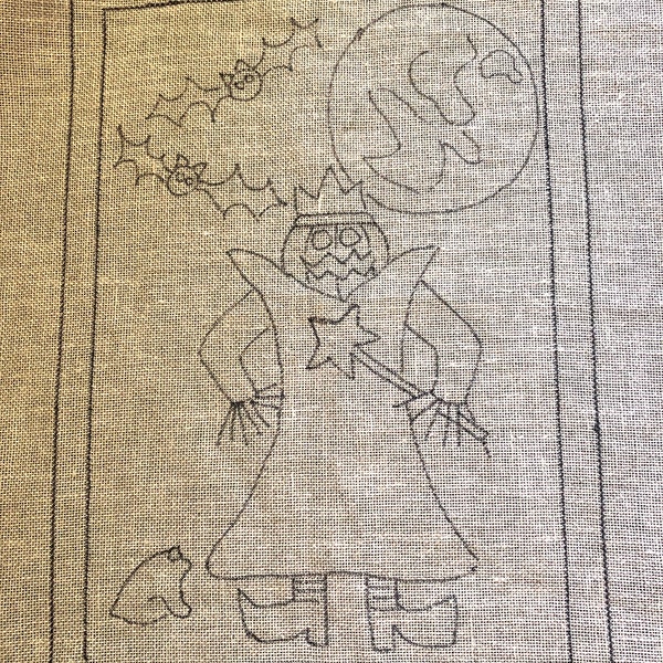 Witch Rug Hooking Pattern - Etsy