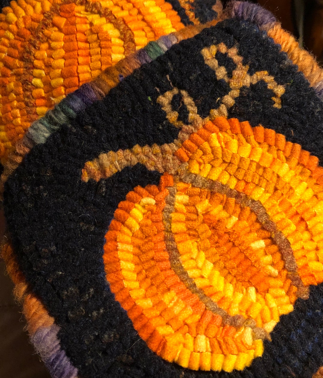 DIY Rug Hooking Kit - Pumpkin for Fall - Great for Beginners ...
