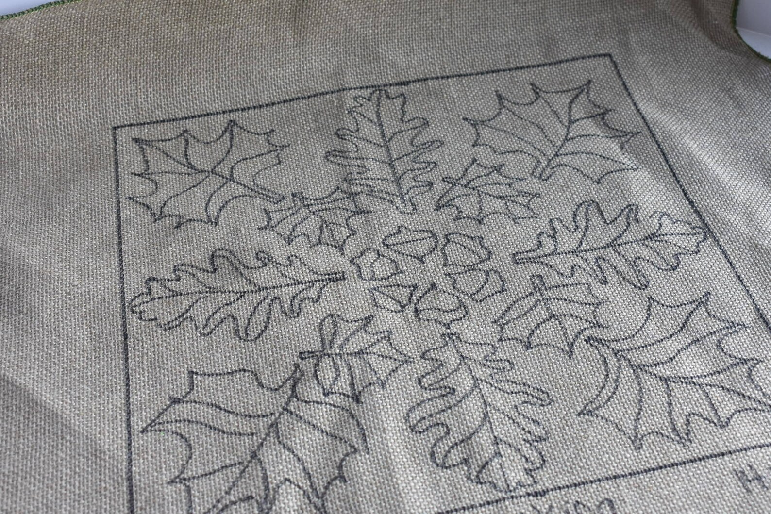 Hooked Rug Pattern fall Leaves - Etsy