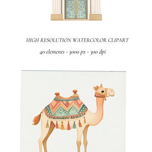 Arabian Tales Clipart Whimsical Watercolor Fantasy Mythology Magic Lamp ...