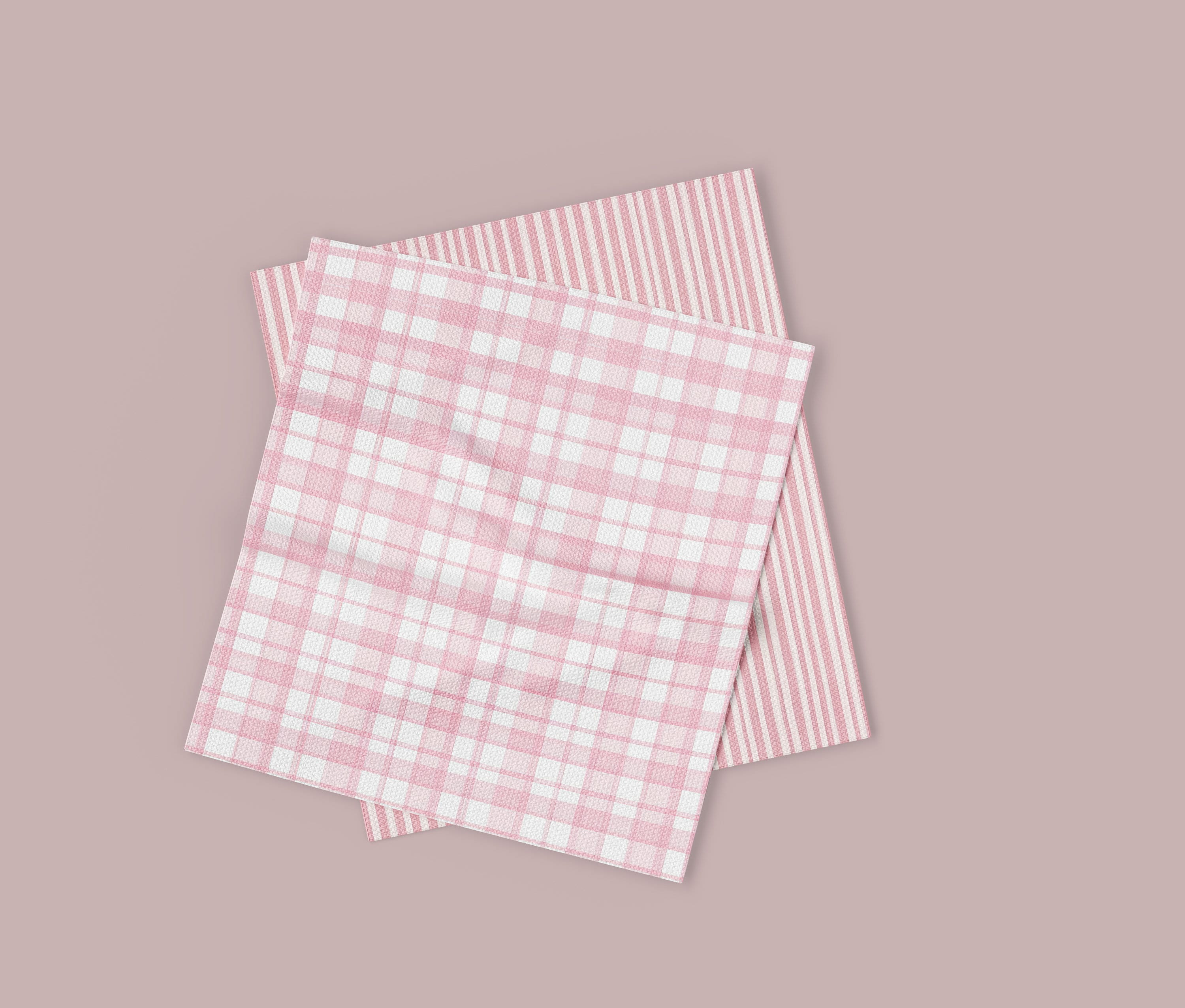 Pink Gingham Seamless Pattern: Preppy Cottagecore Digital Paper (PDF ...