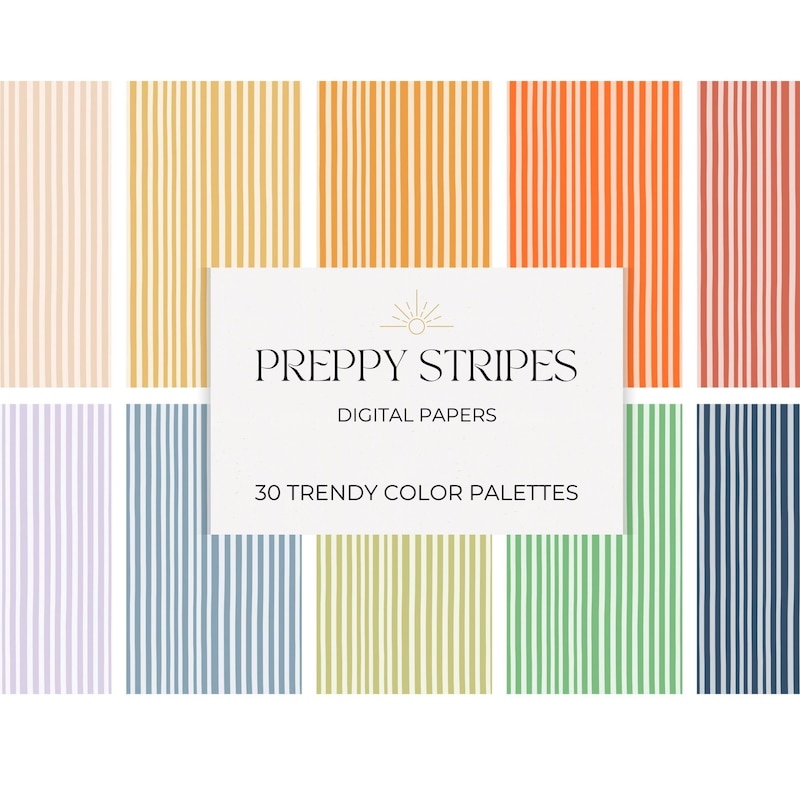 Preppy Paper - Etsy