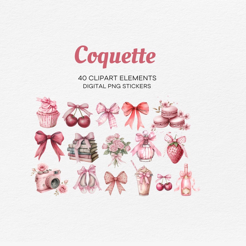 Coquette Stickers - Etsy