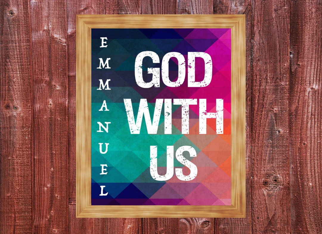 Emmanuel Printable - Etsy