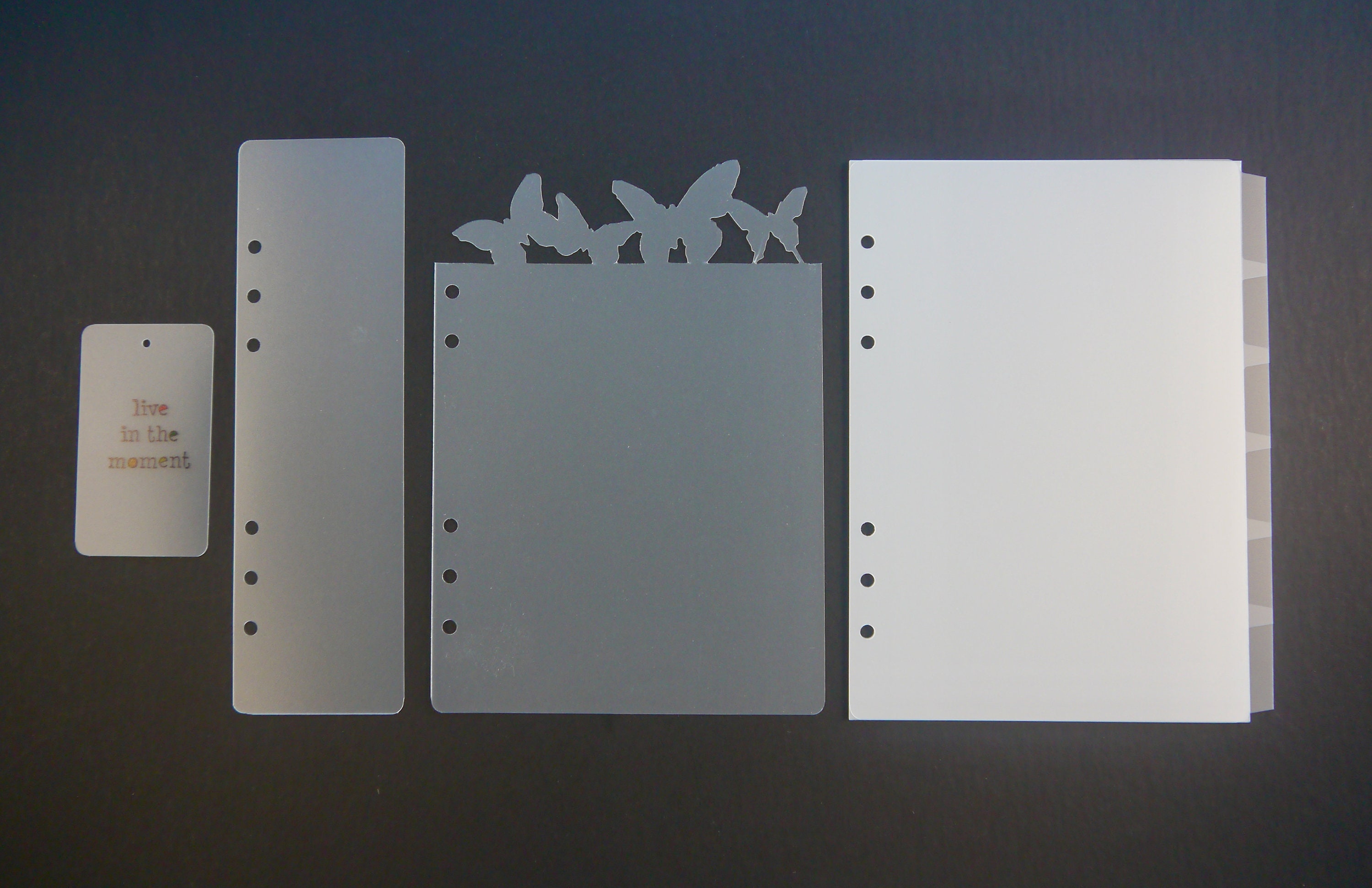 Calendars & Planners Paper & Party Supplies Live in the moment Frosted ...