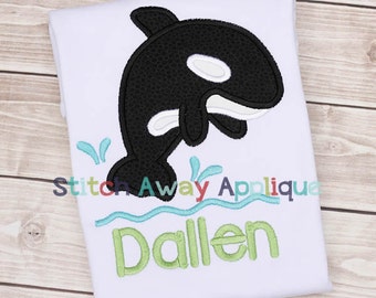Whale Applique - Etsy