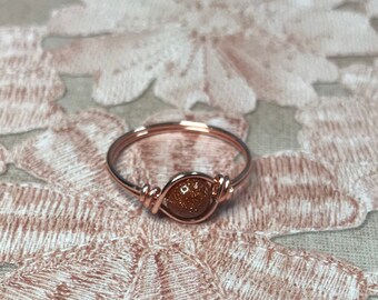 Brown Goldstone - Etsy