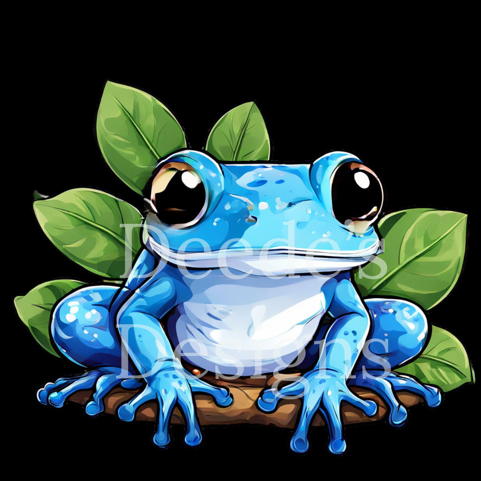 Chibi Frog Clip Art - Etsy