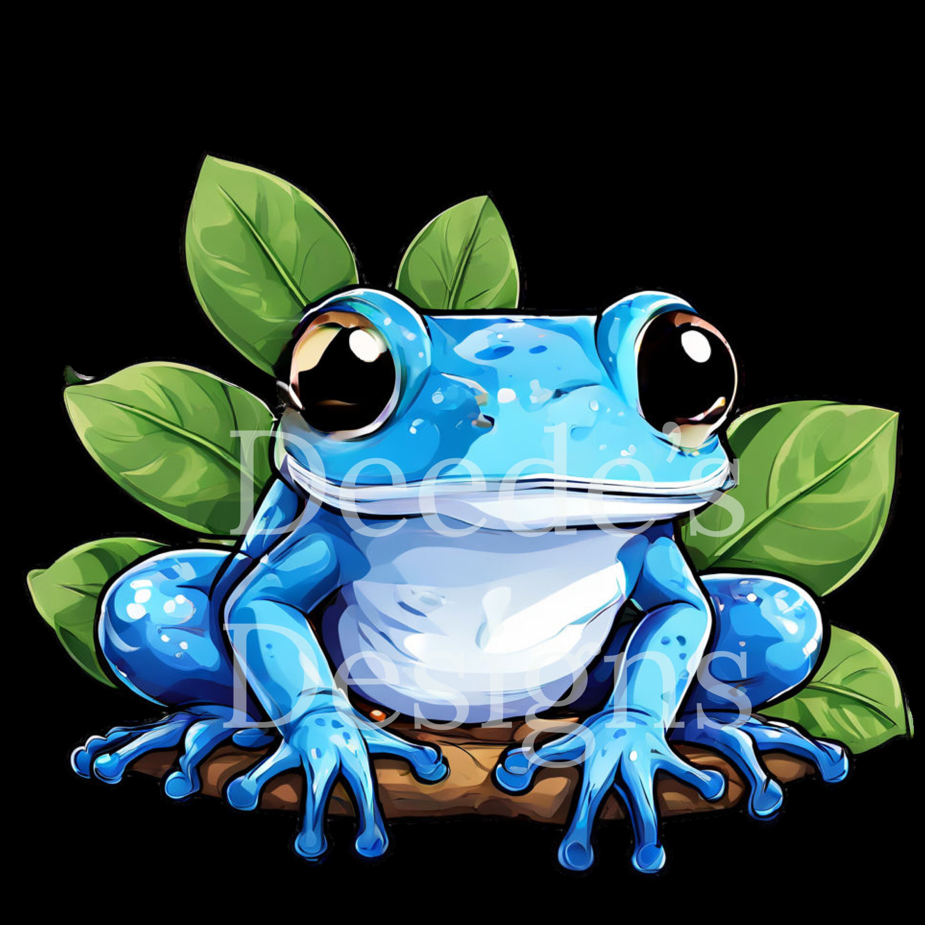 Chibi Frog Clip Art - Etsy