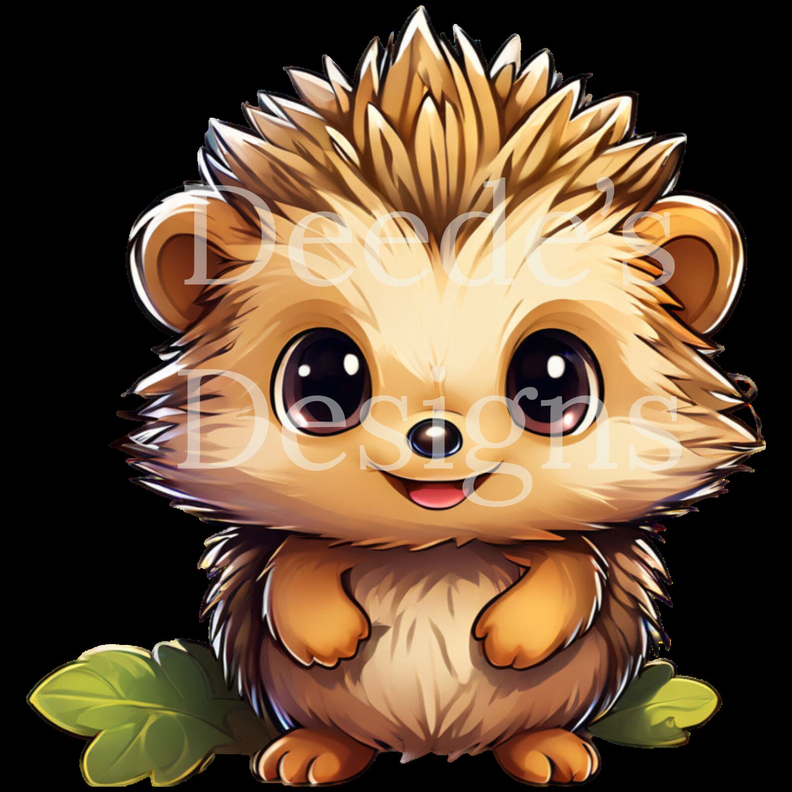 Chibi Hedgehog Clip Art - Etsy