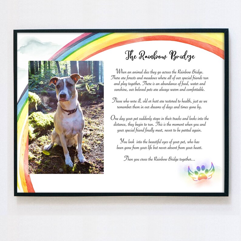 Rainbow Bridge Poem Download Pet Memorial Art Loss Of Dog Gift For rainbow-bridge-poem-download-pet-memorial-art-loss-of-dog-gift-for