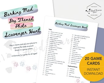 Puppy Dog Scavenger Hunt for Kids - Etsy