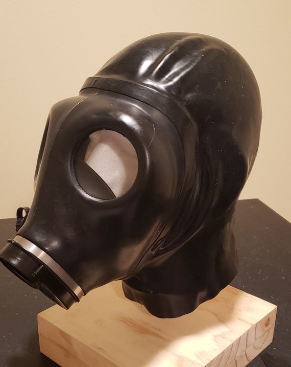 Gas Mask With Custom Attached Latex Hood - Etsy