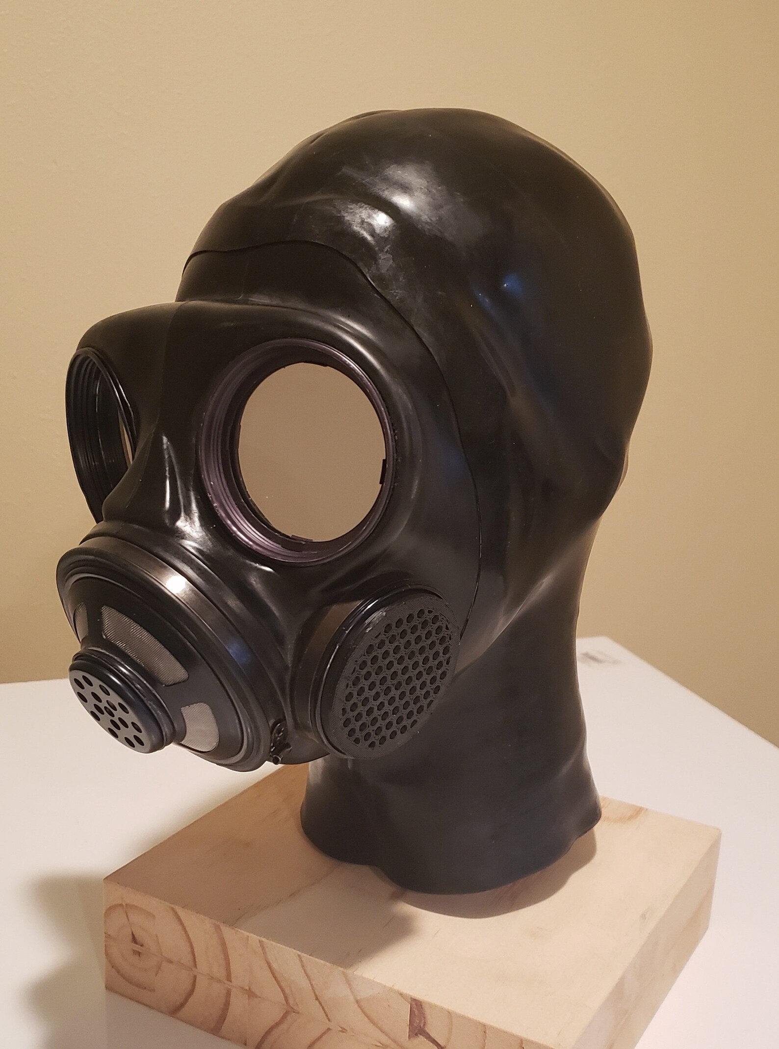 Gas Mask With Custom Attached Latex Hood - Etsy