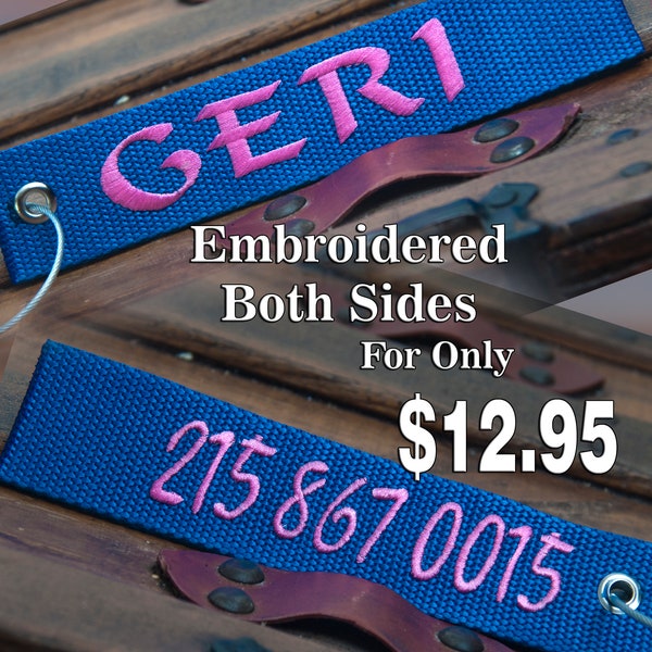Embroidered Tag - Etsy