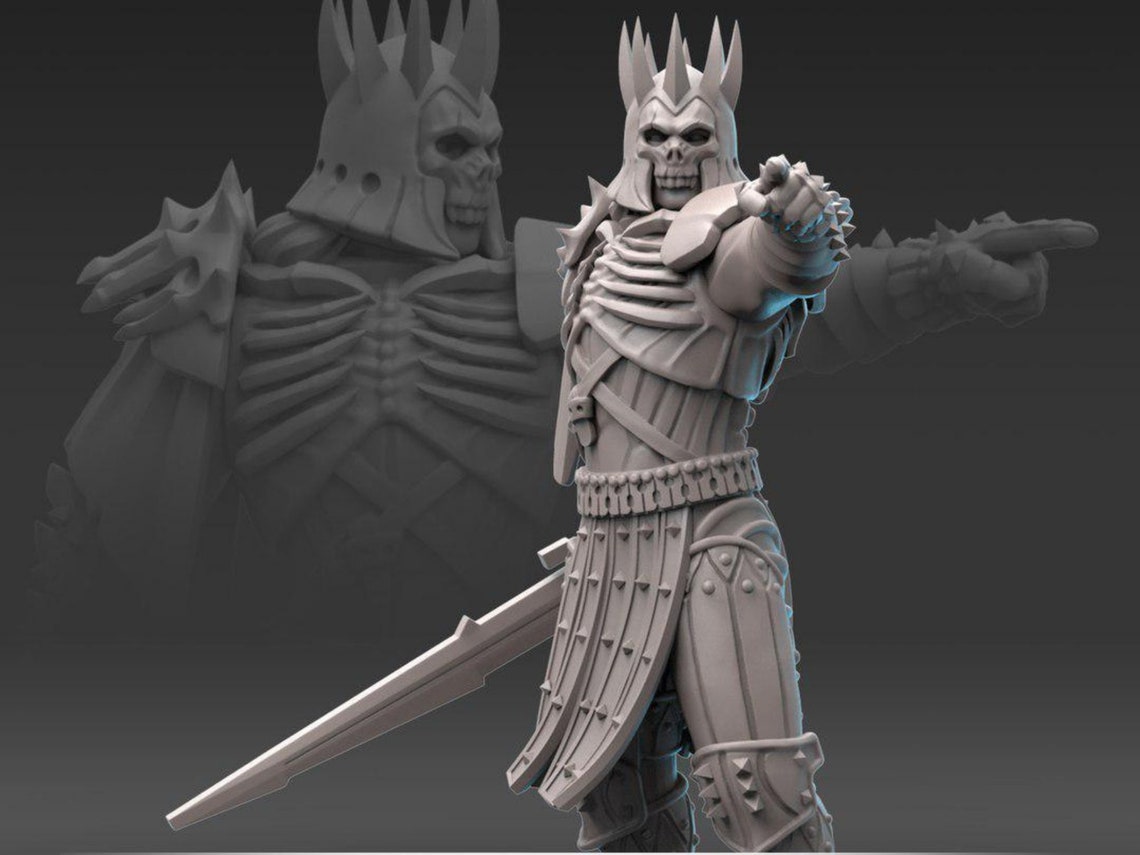 King Witcher Stl File 3d Model Stl 3d Model File 3d File | Etsy