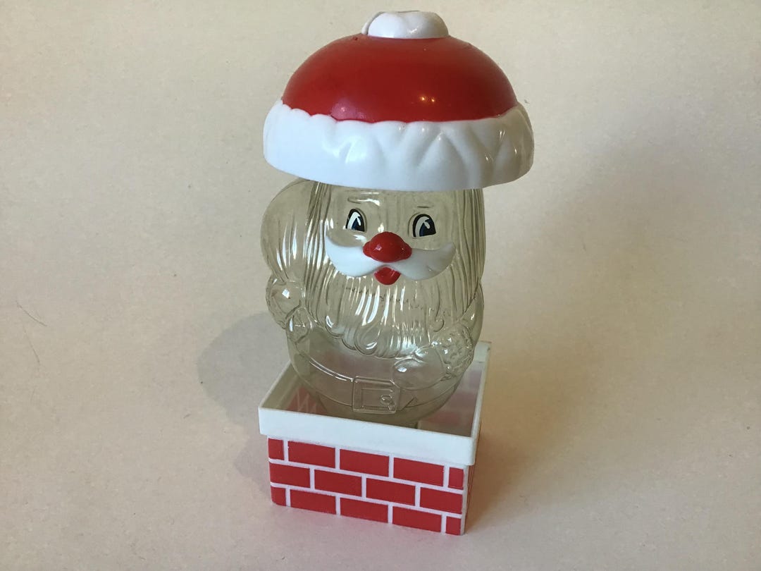 Vintage 1991 Hilco Plastic Christmas Santa Candy Container and Piggy ...