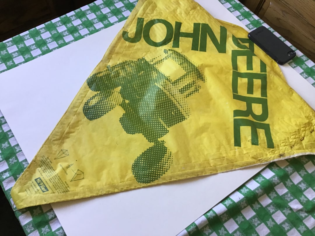 Vintage John Deere 30 Series Tractor Hi-flier Paper Kite #3 - Etsy