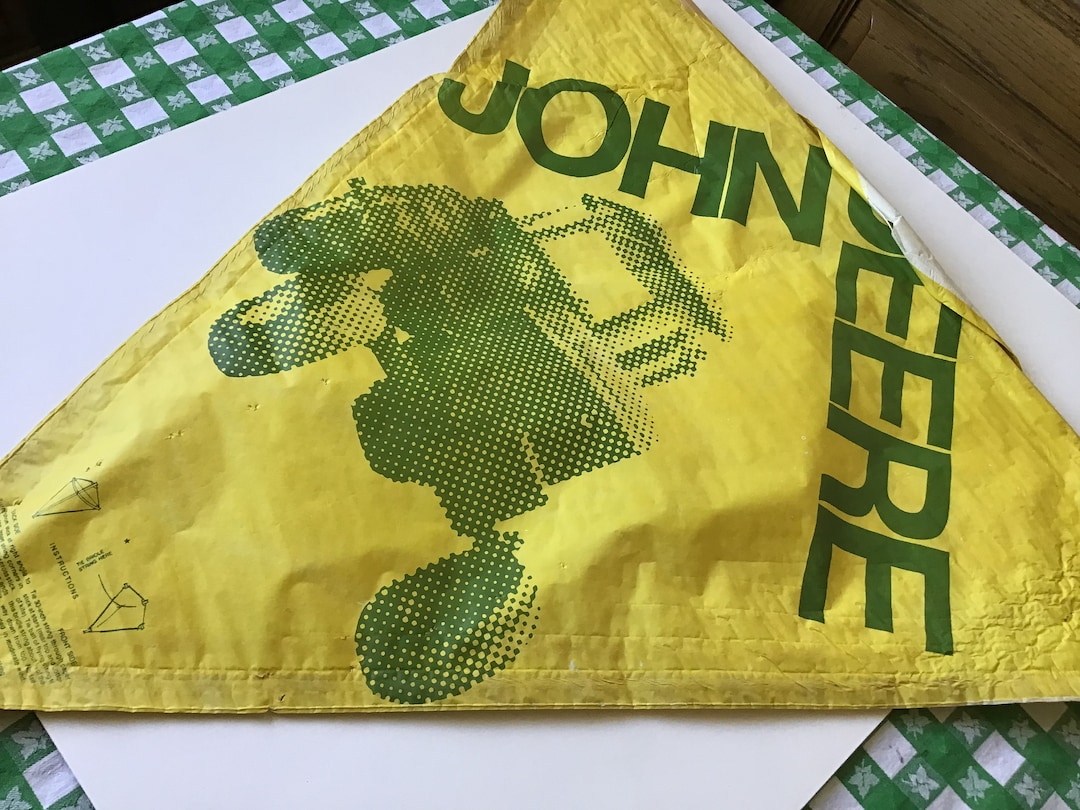 Vintage John Deere 30 Series Tractor Hi-flier Paper Kite #1 - Etsy