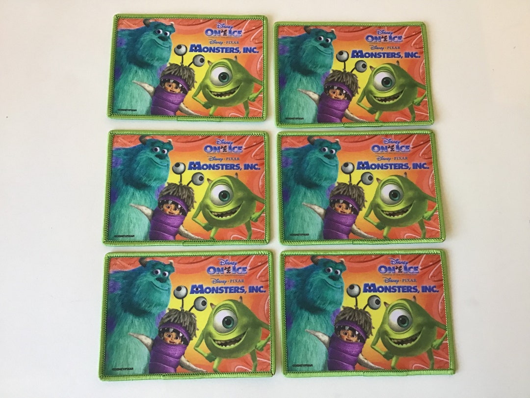 Six Disney on Ice Monsters Inc Unused Iron on Patches Lot - Etsy
