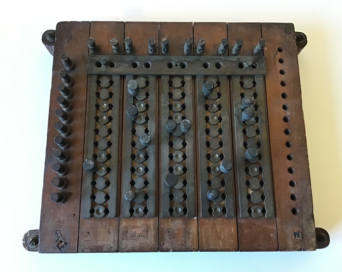 Rare Antique Western Union Telegraph Switchboard Plug Board WU Tel Co ...