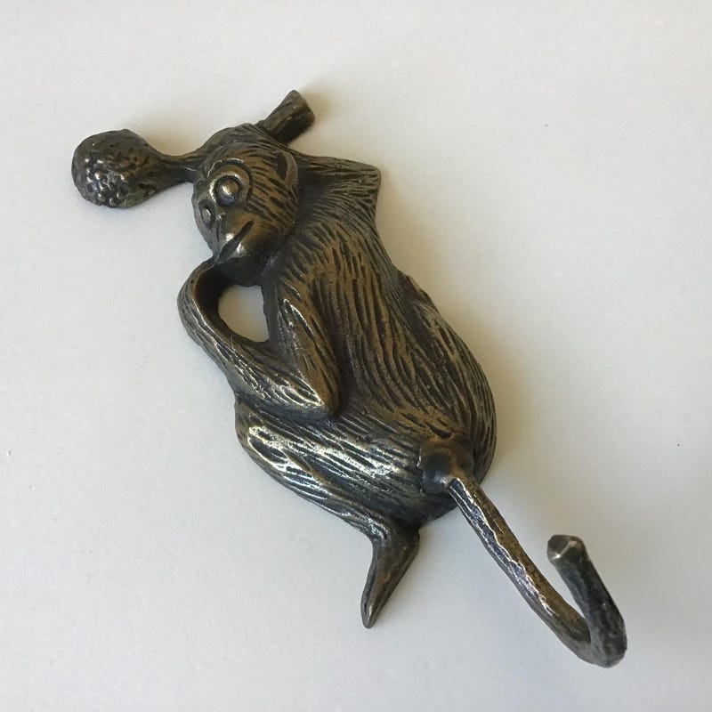 Monkey Wall Hook - Etsy