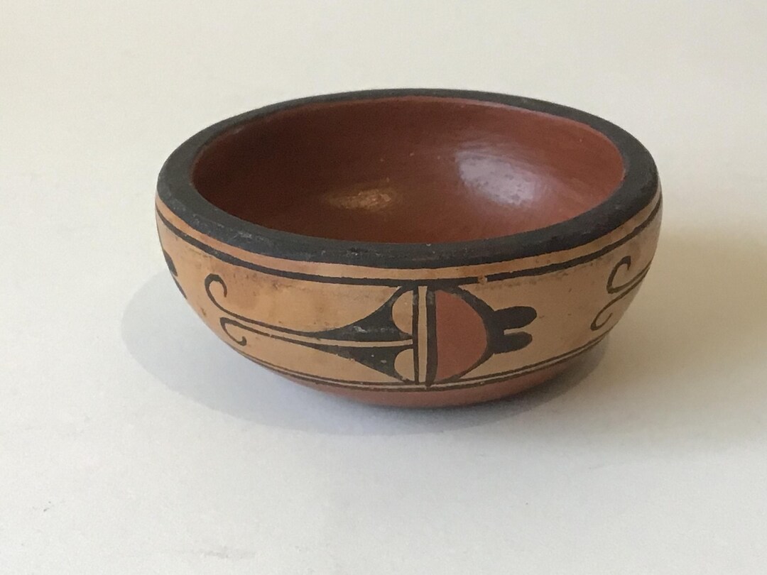 Vintage Florinda Shije Zia Pueblo 1992 Art Pottery Bowl Pot - Etsy