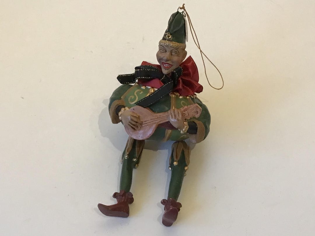 Vintage Katherine’s Collection Wayne Kleski Jester Mardi Gras Doll ...