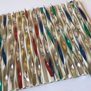 Vintage 1950s MCM 18 Diamond Ray Jeweled Icicles Christmas Ornaments in ...