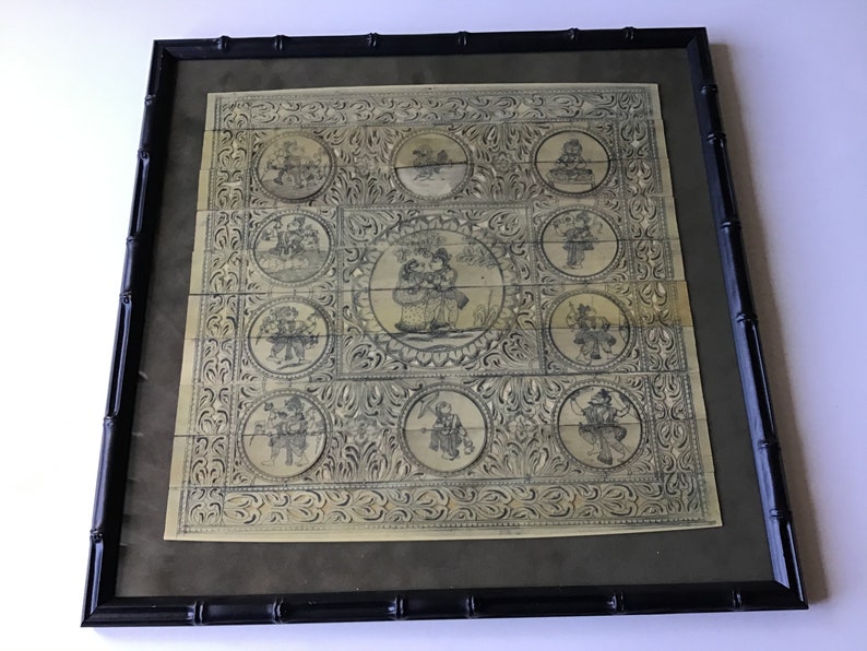 Vintage Palm Leaf Engraved Painting Jitendra Behera Raghurajpur ...