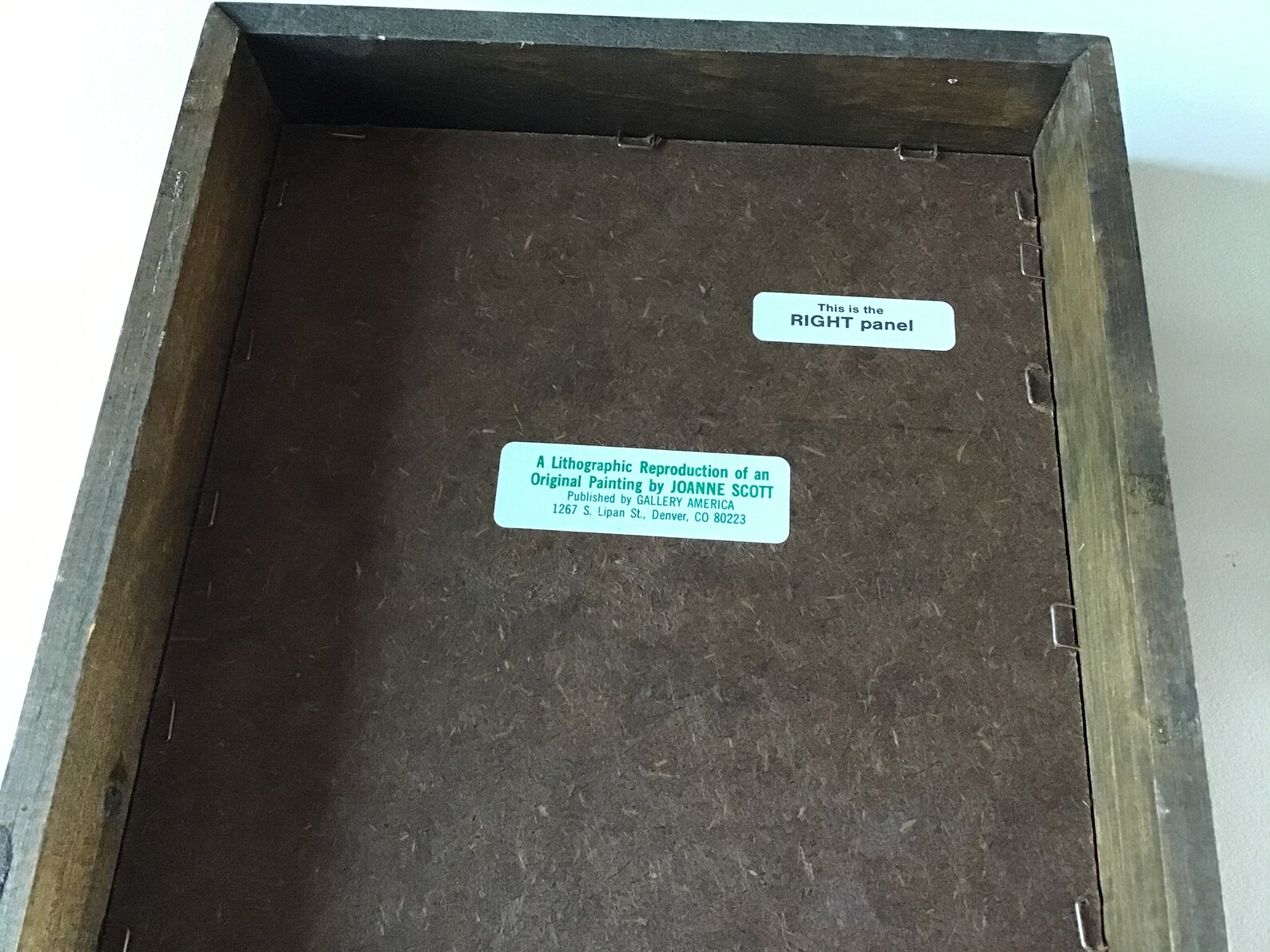 Vintage MCM Joanne Scott 1977 Acrylic Lithograph Painting | Etsy