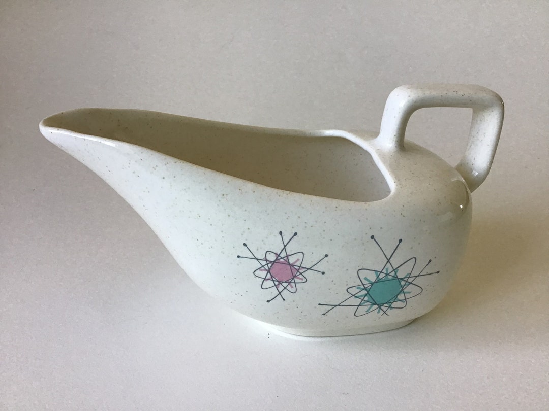 Mid Century Modern Grant Crest Tempo Atomic Sunburst Gravy Boat - Etsy