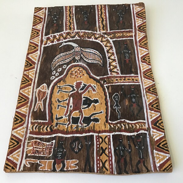 Aboriginal Art Wall Poster, Australian Dot Art. Wall Art Poster. Wall ...