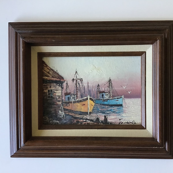 Shrimp Boat Painting - Etsy