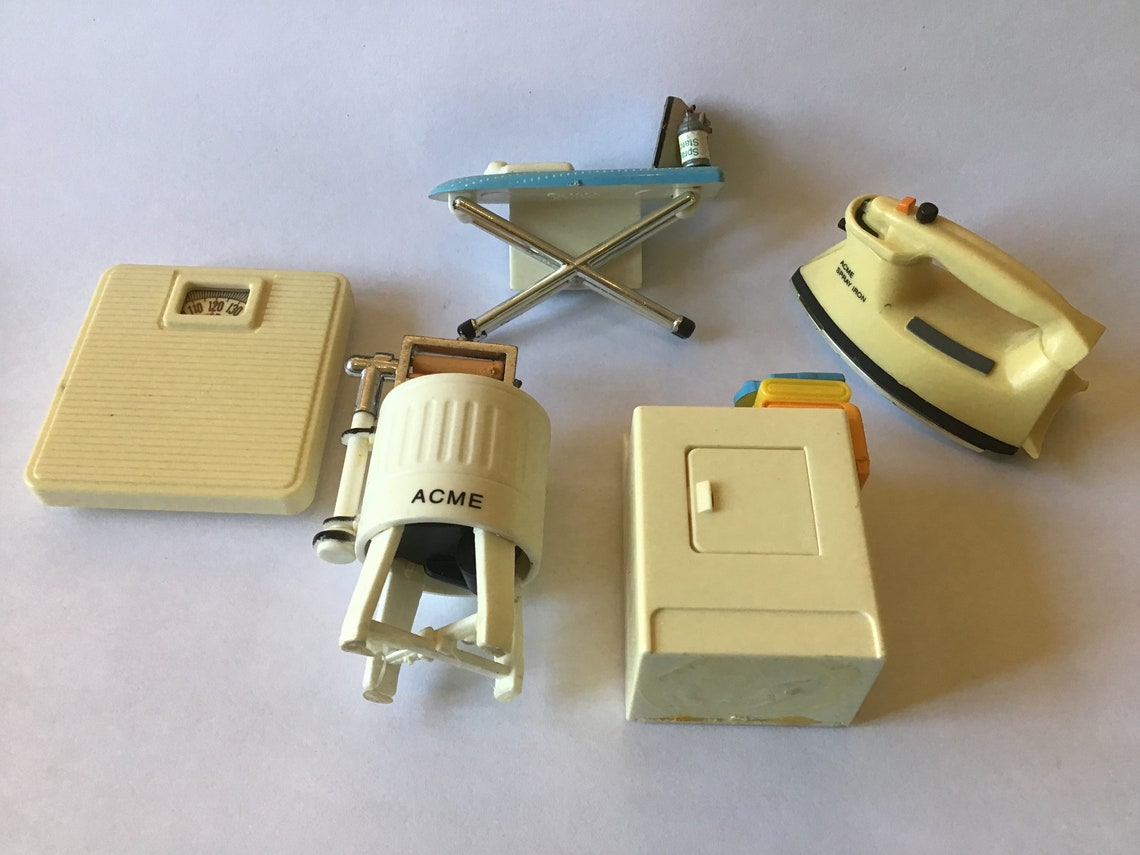 Vintage 1990s Acme Refrigerator Magnets Lot Laundry Room Items Washer ...