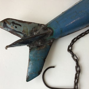 Vintage Welded Metal Airplane Sculpture Folk Primitive Outsider Art - Etsy