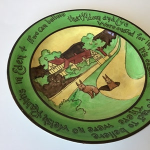 Antique 1920s Ye Olde English Art Pottery Plate Welsh Rabbits - Etsy