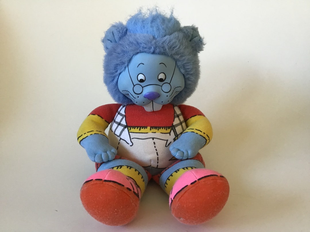 Vintage 1986 Zoobilee Zoo Bill Der Beaver Plush Puppet - Etsy
