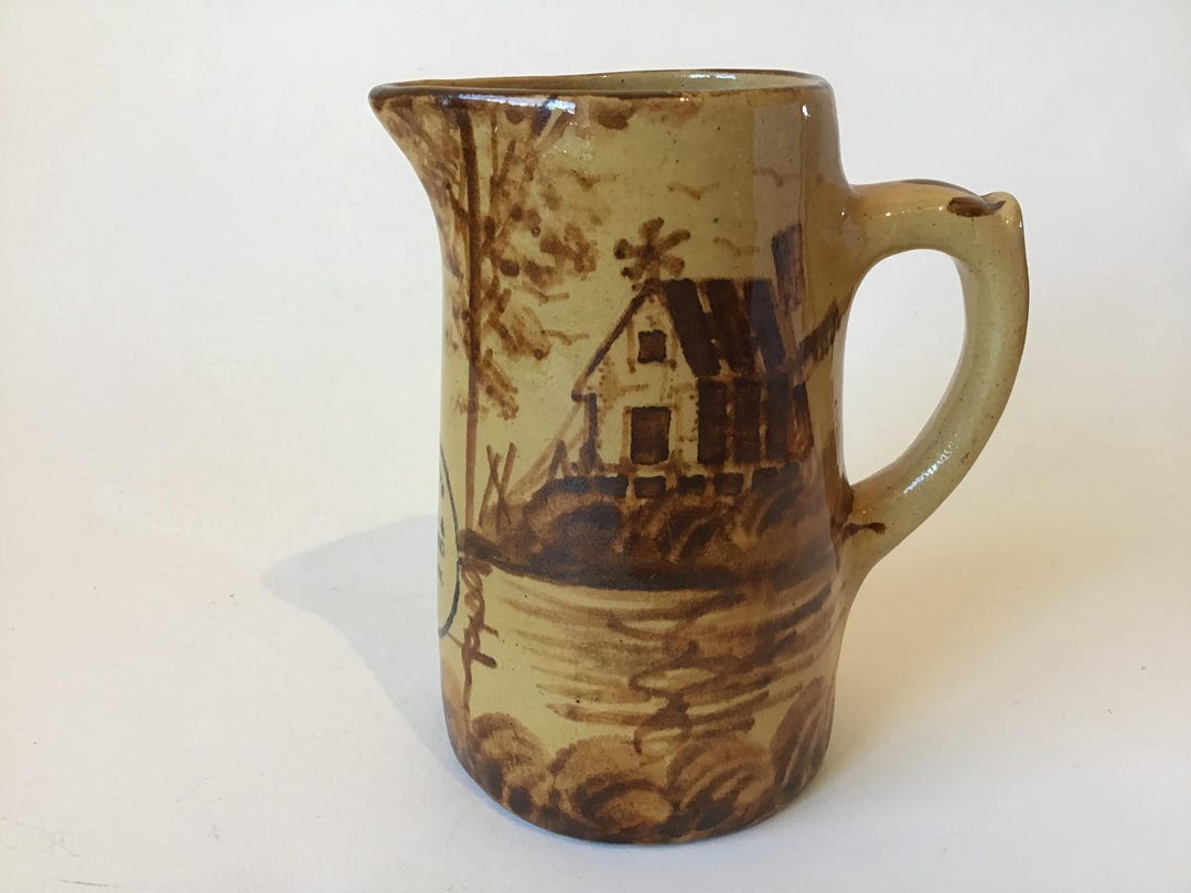 Antique Vintage Medalta Potteries Cream Jug Pitcher Mcdonald ...