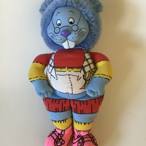 Vintage 1986 Zoobilee Zoo Bill Der Beaver Plush Puppet - Etsy