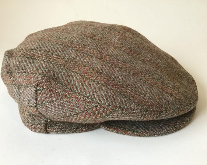 Vintage Jonathan Richard Ireland Tweed Men’s Flat Cap Wool Hat Large 7 ...