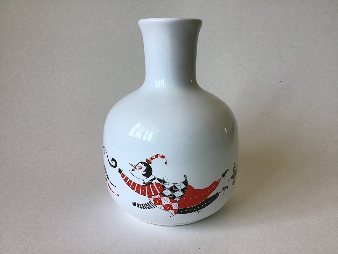 Rare Vintage Vitche Street Graffiti Artist Art Pottery Joker Vase - Etsy