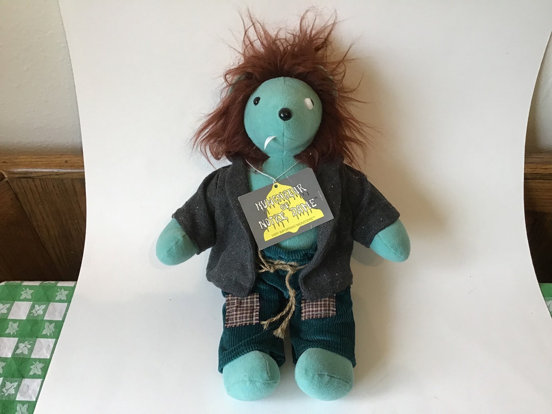 Vintage 1986 North American Bear Co Hunchback of Norte Dame VIM Monster ...